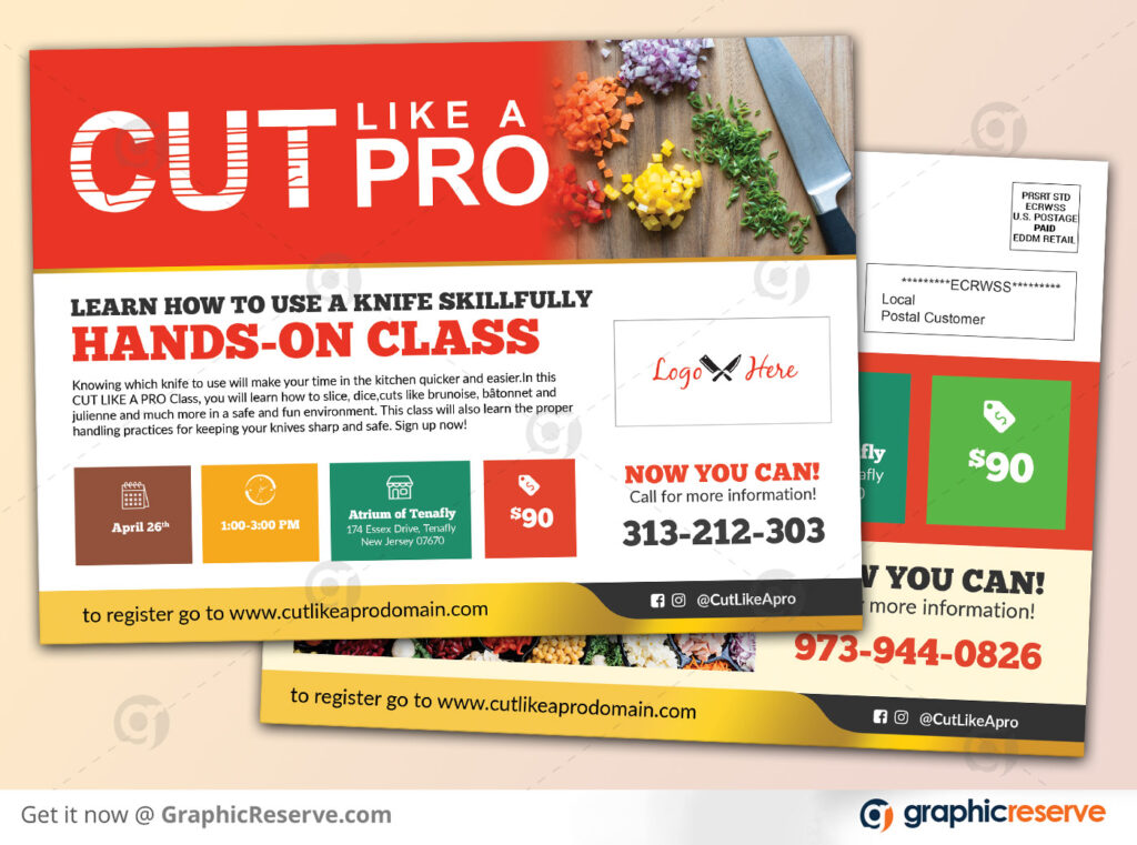 Event Promotion Direct Mail Postcard Templates Canva - Direct Mail Ninja